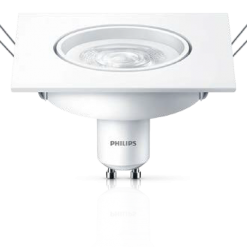 UrbanLights Colombia | Balas LED – GU10 PHILIPS Cuadrada